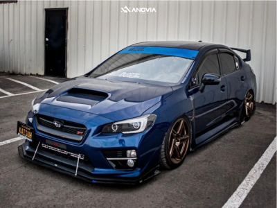 2015 Subaru WRX STI Limited Wheel Offset Tucked Air Suspension ...