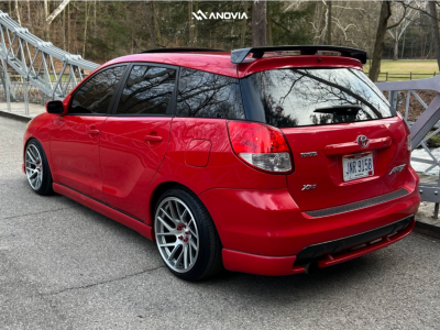 2004 Toyota Matrix XRS Wheel Offset Poke Coilovers | 2594100 | Anovia