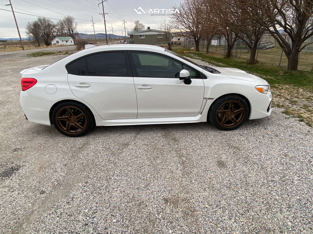 2019 Subaru WRX Base Wheel Offset Nearly Flush Stock | 1407235 | Anovia