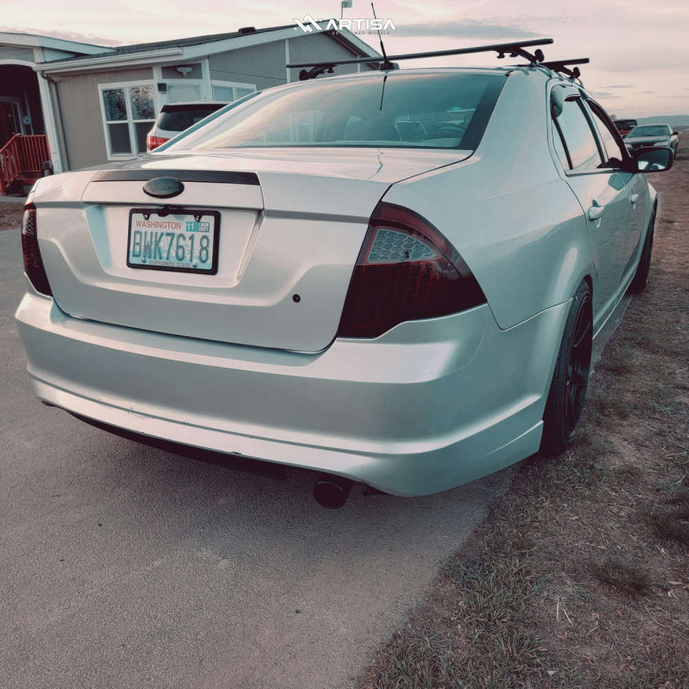 2010 Ford Fusion SE Wheel Offset Flush Lowering Springs | 1606719 | Anovia