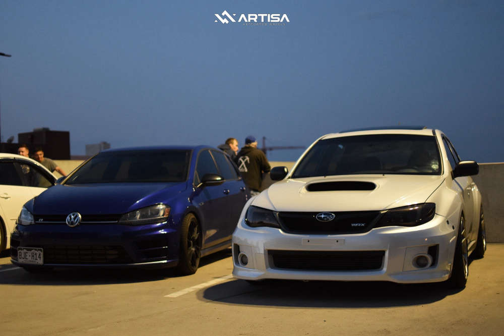 2012 Subaru WRX Base Wheel Offset Nearly Flush Air Suspension | 1701709 ...