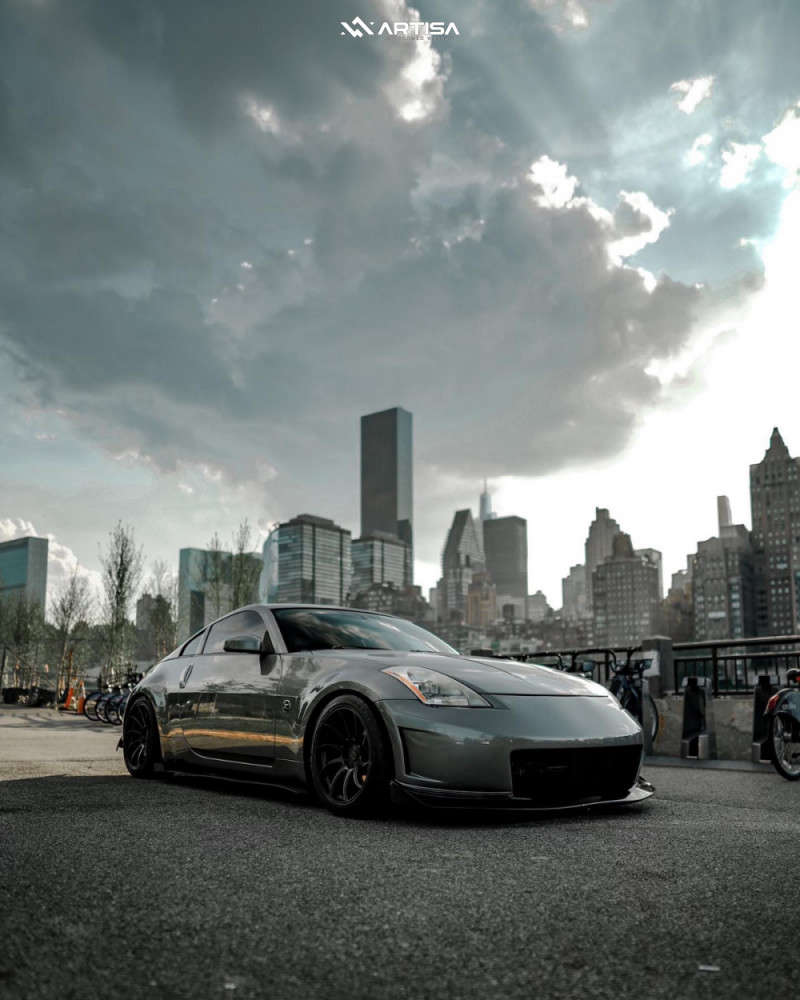 2003 Nissan 350Z Performance Wheel Offset Nearly Flush Coilovers ...