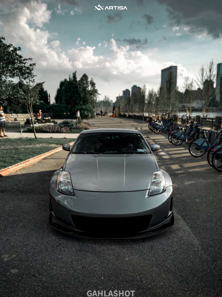 2003 Nissan 350Z Performance Wheel Offset Nearly Flush Coilovers ...