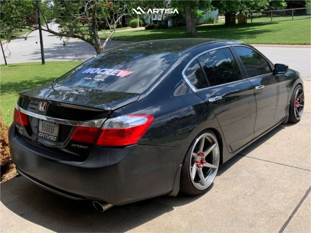2013 Honda Accord Sport Wheel Offset Nearly Flush Coilovers | 1761855 ...