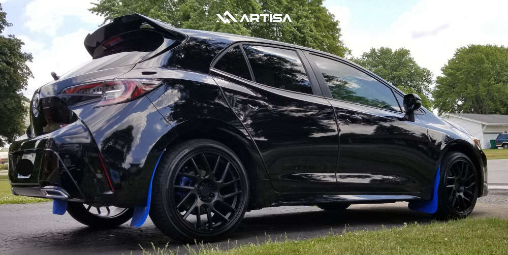 2021 Toyota Corolla XSE Wheel Offset Nearly Flush Stock | 1766308 | Anovia