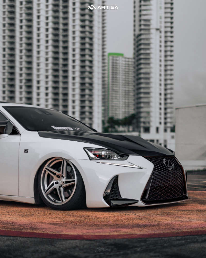 2017 Lexus IS200t F Sport Wheel Offset Tucked Air Suspension | 1773183 ...