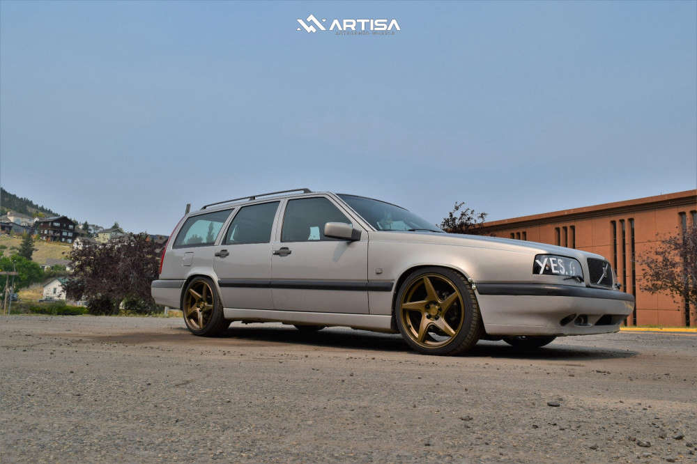 1996 Volvo 850 GLT Wheel Offset Nearly Flush Coilovers | 1853840 | Anovia