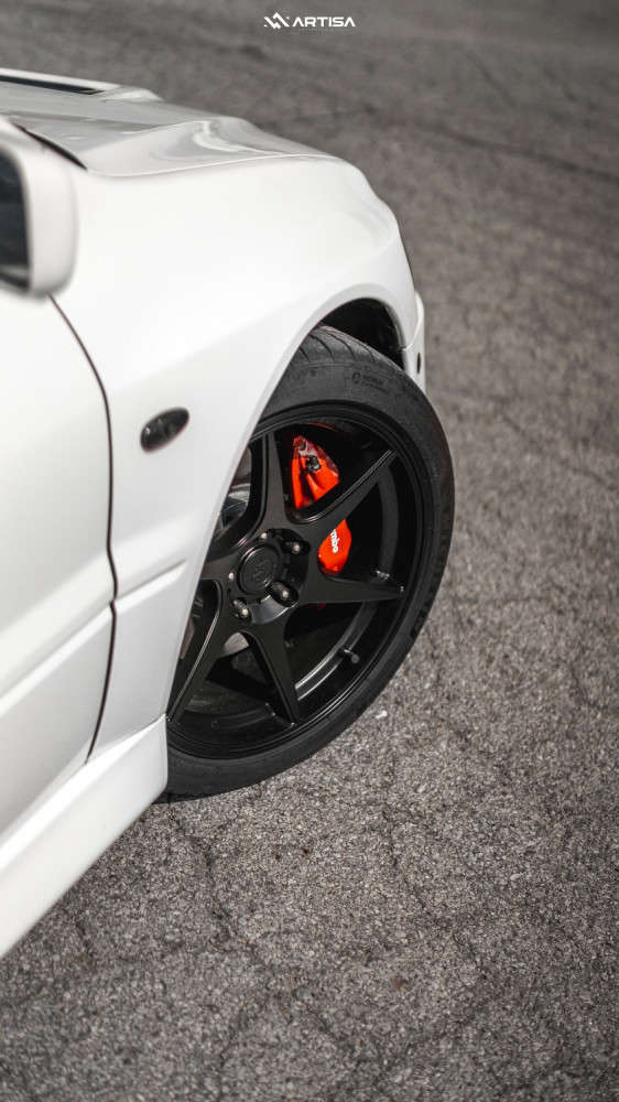 2005 Mitsubishi Lancer Evolution Wheel Offset Flush Coilovers | 1874047 ...