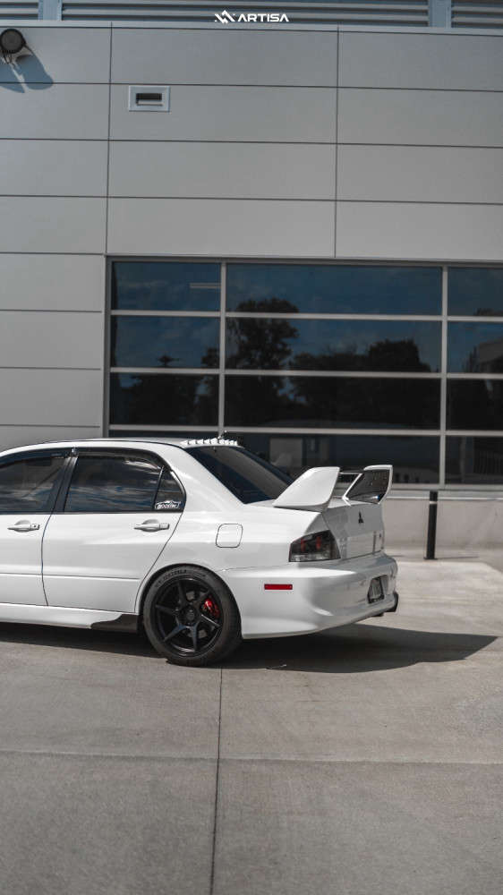 2005 Mitsubishi Lancer Evolution Wheel Offset Flush Coilovers | 1874047 ...