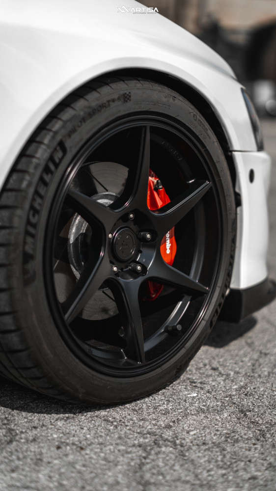 2005 Mitsubishi Lancer Evolution Wheel Offset Flush Coilovers | 1874047 ...