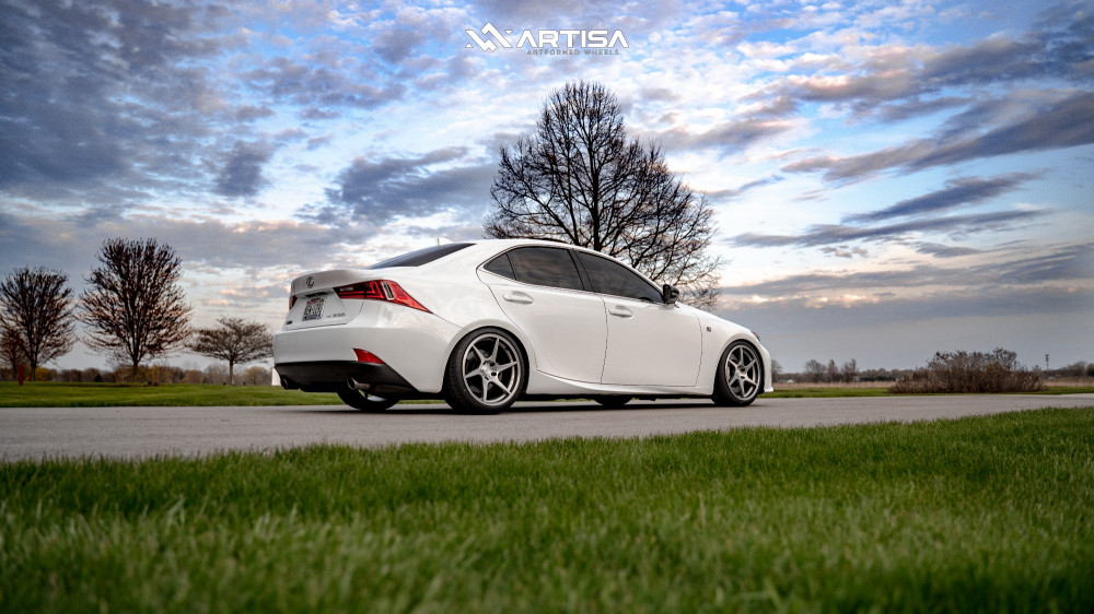 2016 Lexus IS350 F Sport Wheel Offset Nearly Flush Coilovers | 1671960 ...