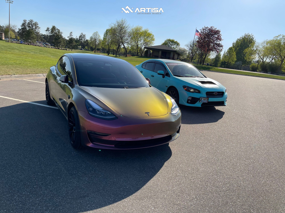 2020 Tesla 3 Performance Wheel Offset Stock | 1715955 | Anovia