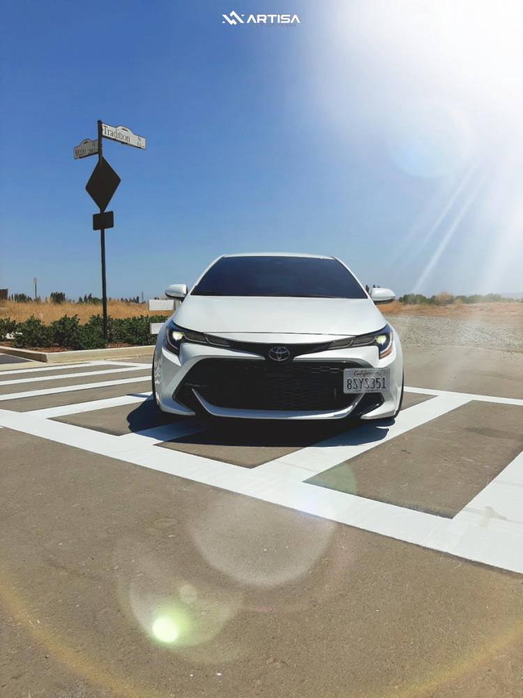 2021 Toyota Corolla SE Wheel Offset Poke Coilovers | 1752546 | Anovia