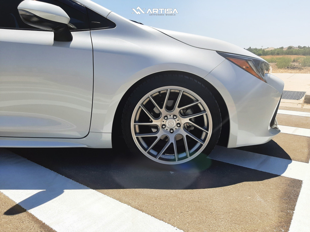 2021 Toyota Corolla SE Wheel Offset Poke Coilovers | 1752546 | Anovia