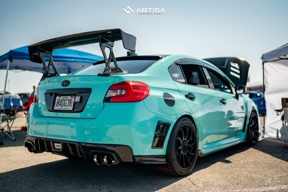 2017 Subaru WRX STI Limited Wheel Offset Nearly Flush Coilovers ...