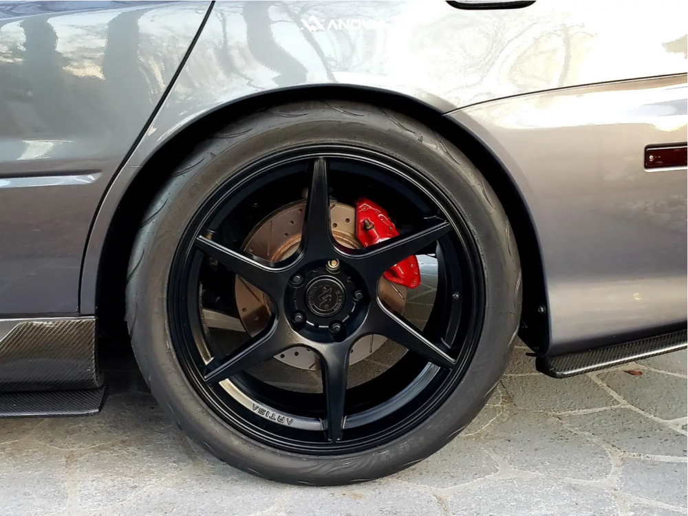 2006 Mitsubishi Lancer Evolution MR Wheel Offset Flush Coilovers ...