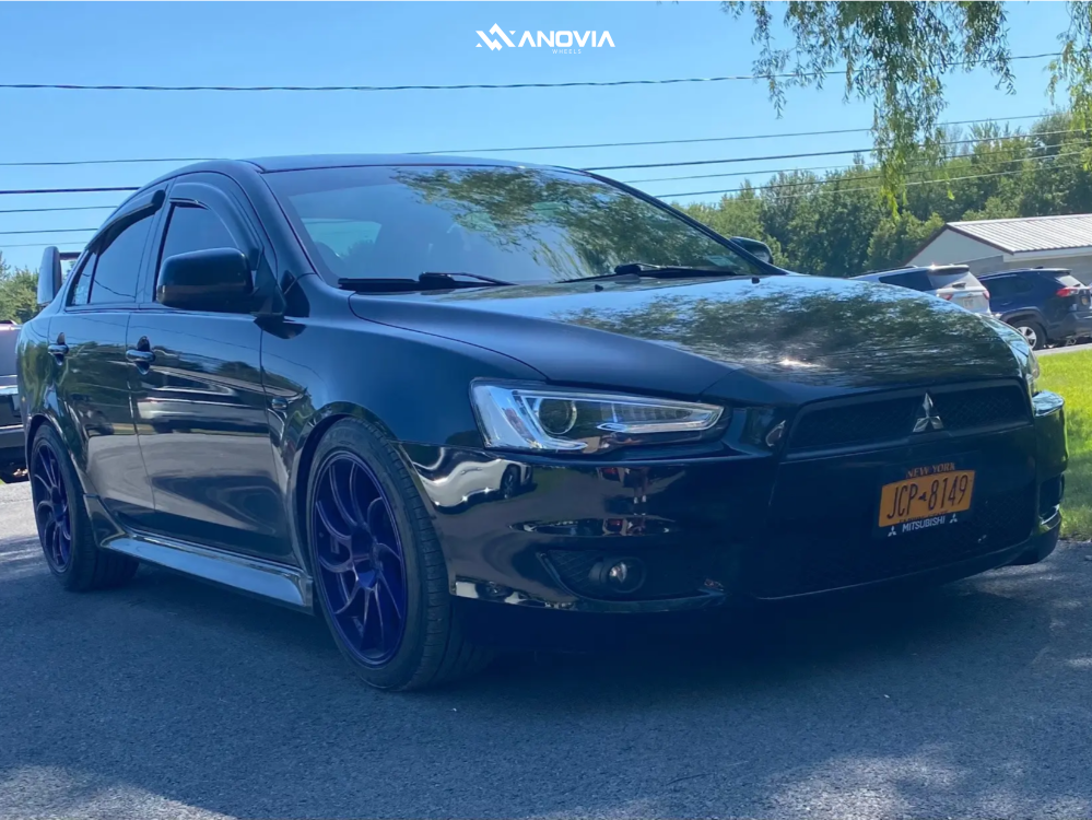 2014 Mitsubishi Lancer ES Wheel Offset Flush Coilovers | 2293806 | Anovia