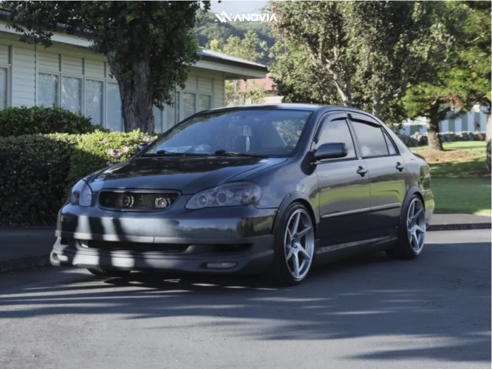 2004 Toyota Corolla S Wheel Offset Flush Coilovers | 2385321 | Anovia