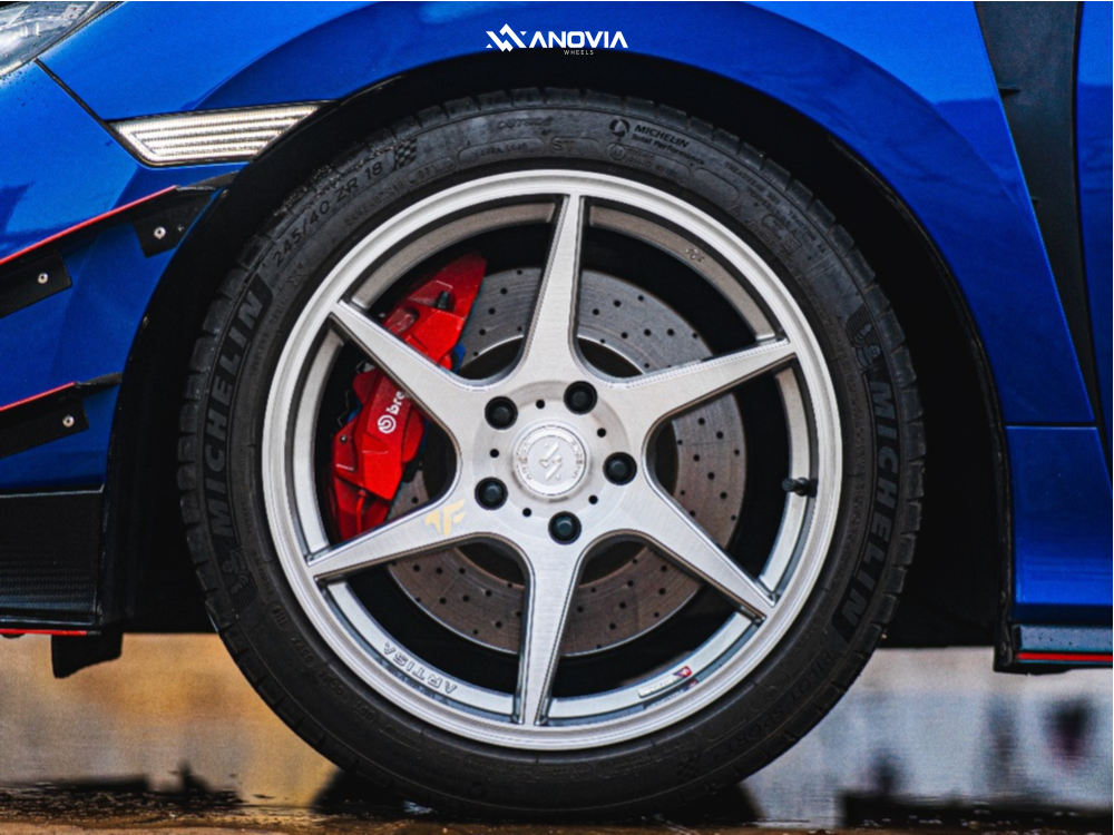 2017 Honda Civic Type R Wheel Offset Flush Stock | 2419782 | Anovia