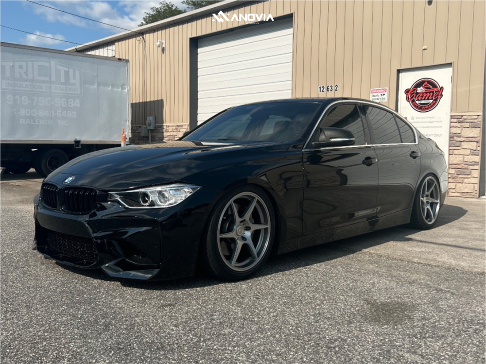 2014 BMW 335i Base Wheel Offset Tucked Coilovers | 2424278 | Anovia