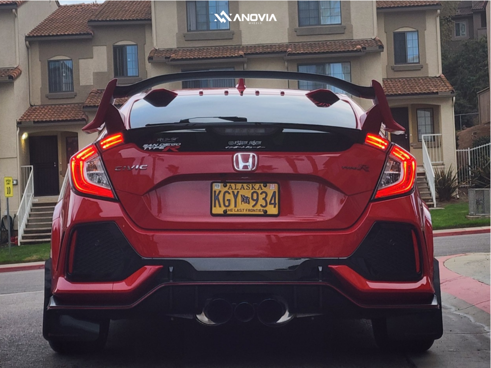 2018 Honda Civic TYPE R Wheel Offset Flush Stock | 2440188 | Anovia