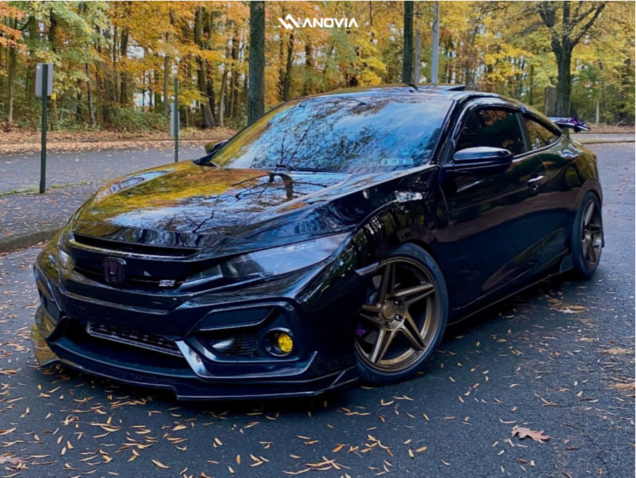 2020 Honda Civic Si Wheel Offset Flush Lowering Springs | 2454791 | Anovia