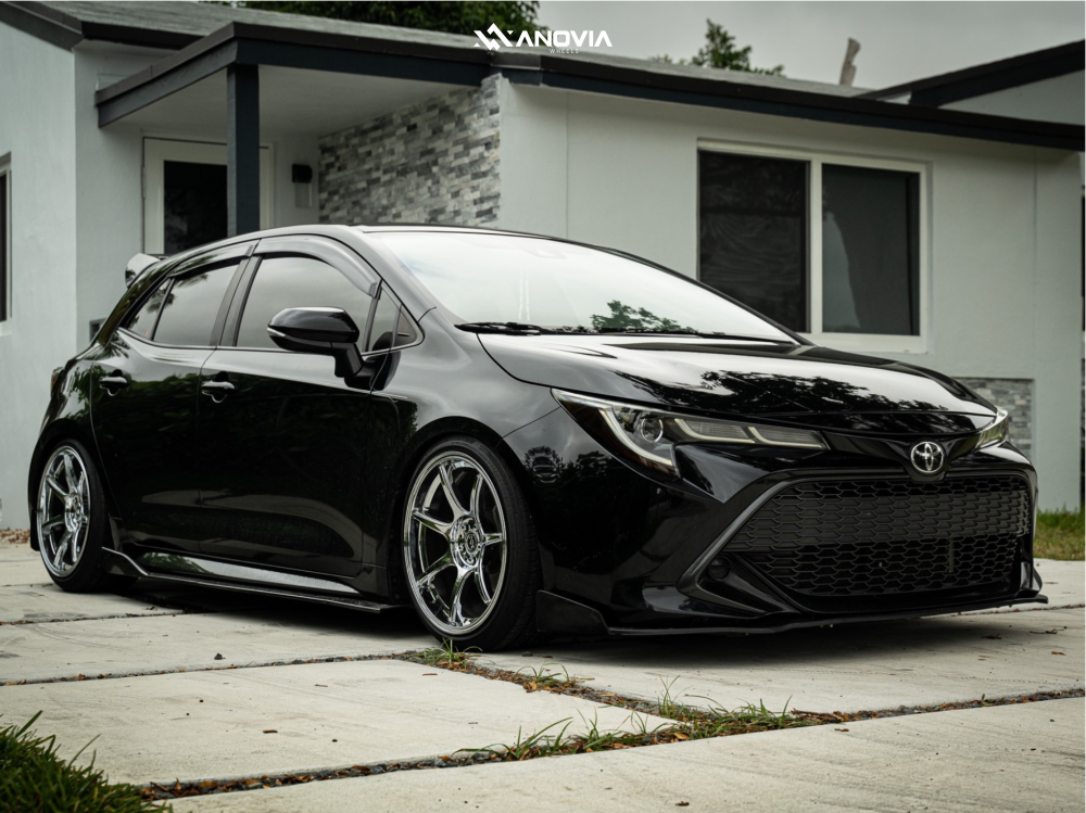 2019 Toyota Corolla SE Wheel Offset Flush Coilovers | 2529196 | Anovia