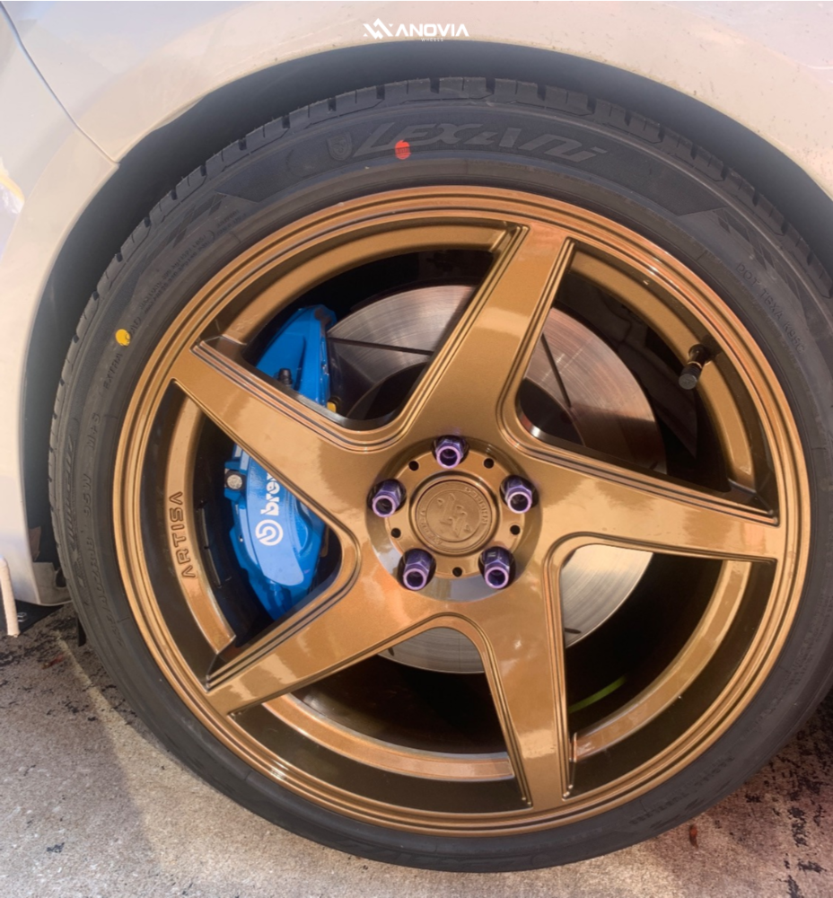 2017 Ford Focus ST Wheel Offset Poke Coilovers | 2569449 | Anovia