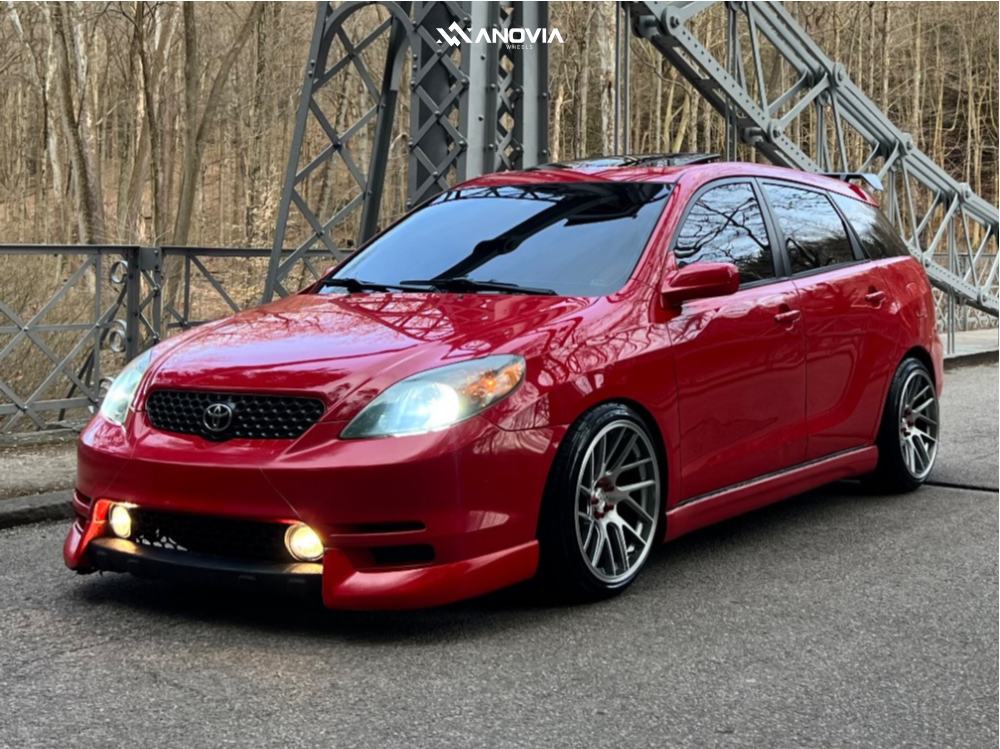 2004 Toyota Matrix XRS Wheel Offset Poke Coilovers | 2594100 | Anovia