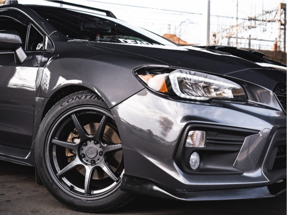2020 Subaru WRX Premium Wheel Offset Nearly Flush Lowering Springs ...