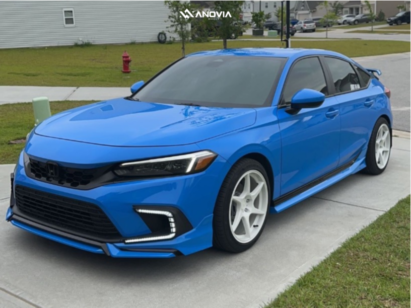 2023 Honda Civic Sport Wheel Offset Nearly Flush Lowering Springs ...