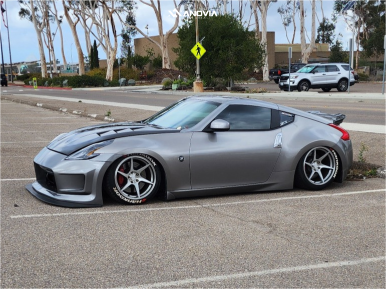 2009 Nissan 370Z Base Wheel Offset Tucked Air Suspension | 2913280 | Anovia