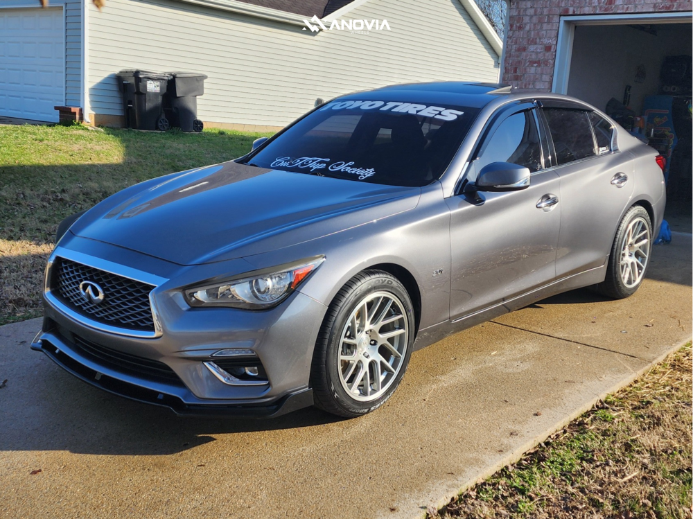 2020 INFINITI Q50 Luxe Wheel Offset Nearly Flush Stock | 2916654 | Anovia