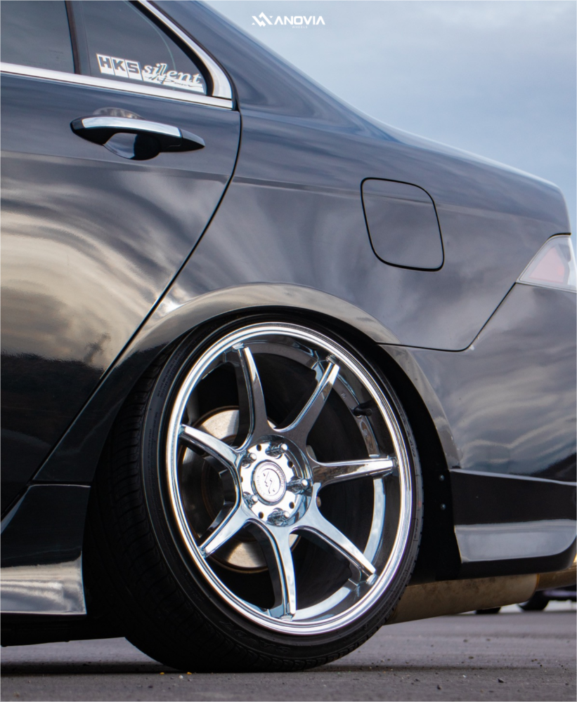 2004 Acura TSX Base Wheel Offset Tucked Coilovers | 2953690 | Anovia