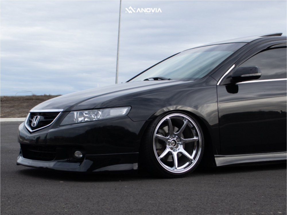 2004 Acura TSX Base Wheel Offset Tucked Coilovers | 2953690 | Anovia