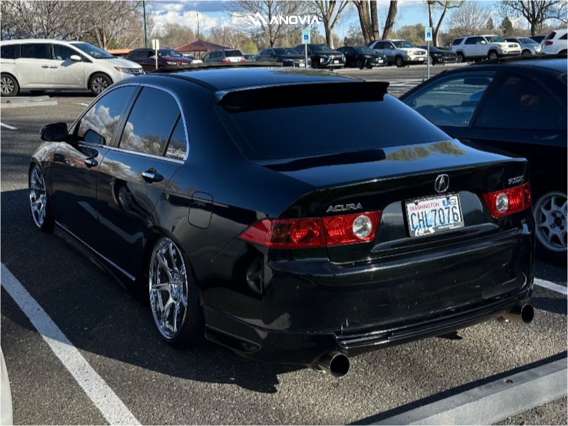 2004 Acura TSX Base Wheel Offset Tucked Coilovers | 2954252 | Anovia