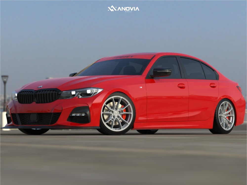 2019 BMW 330i Base Wheel Offset Flush Lowering Springs | 3236857 | Anovia