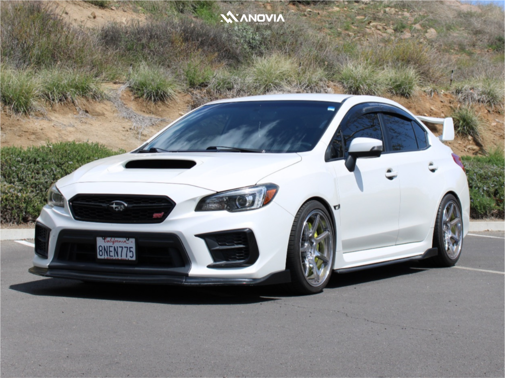 2020 Subaru WRX STI Limited Wheel Offset Nearly Flush Lowering Springs ...